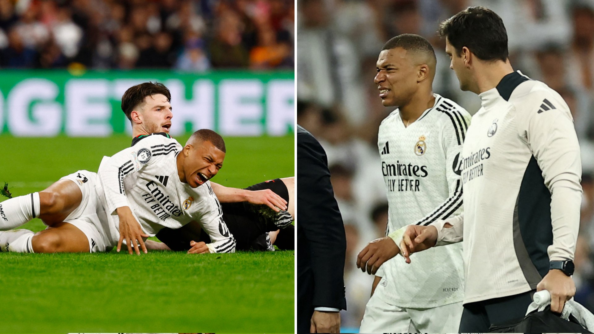 Kylian Mbappé picks up injury in Champions League, doubtful for Copa ...