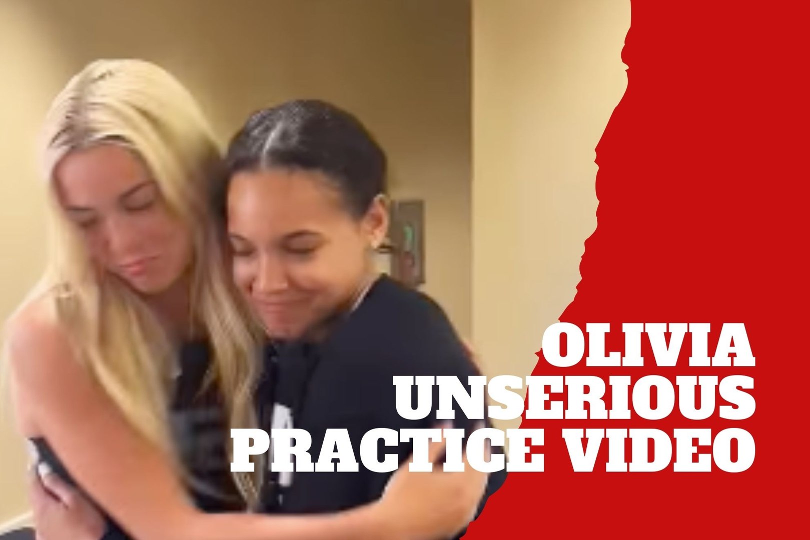 One final laugh! Olivia Dunne is beggining to say goodbye to LSU ...