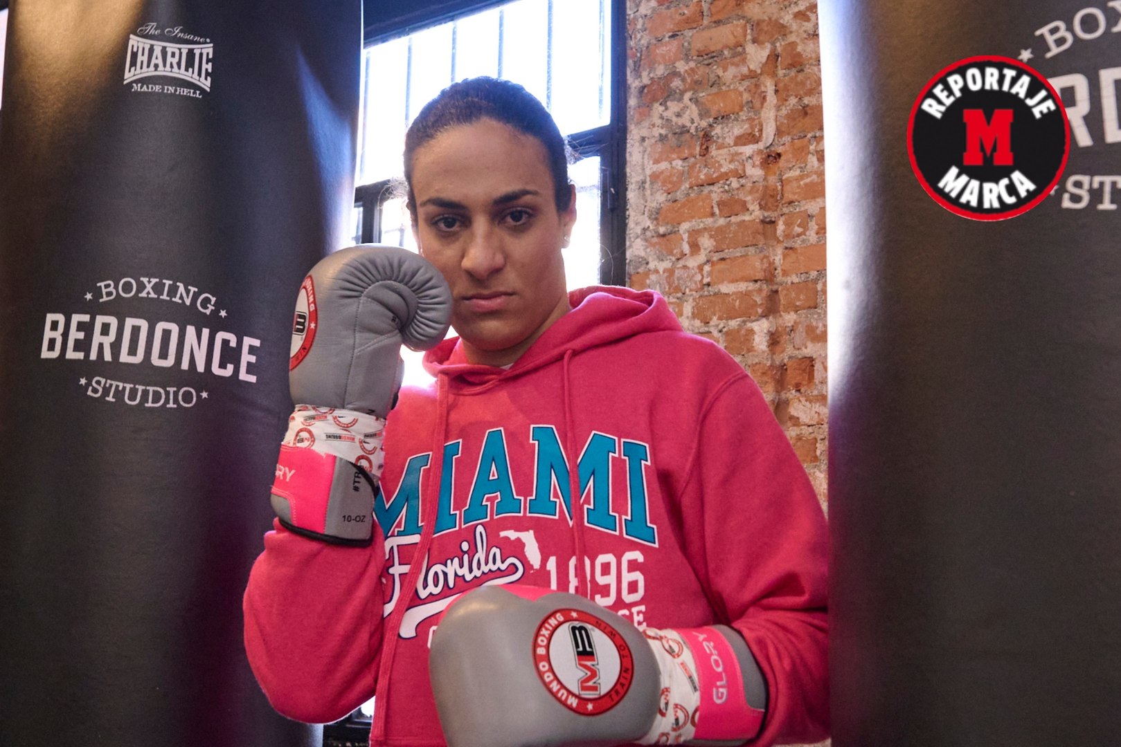 Imane Khelif looks unrecognizable after feminine makeover - MARCA TV ...