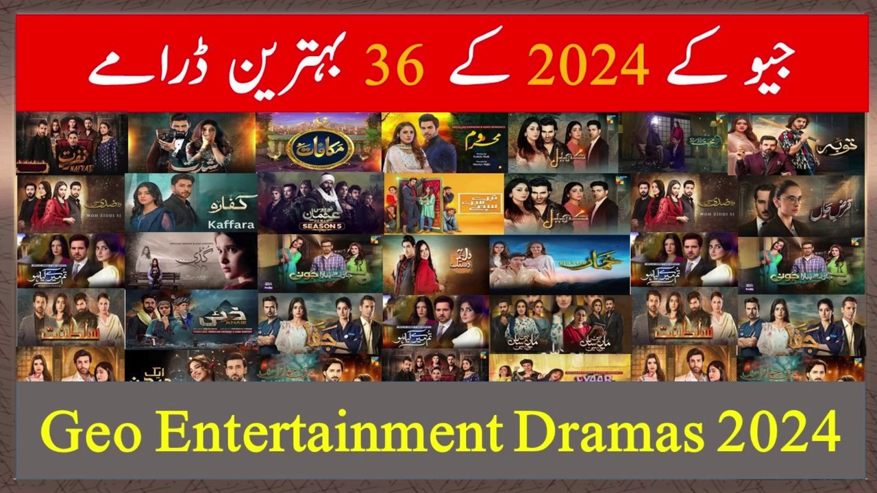 Geo TV Dramas List Of 2024 |Top 36 Geo TV Dramas Of 2022 #Geotv # ...