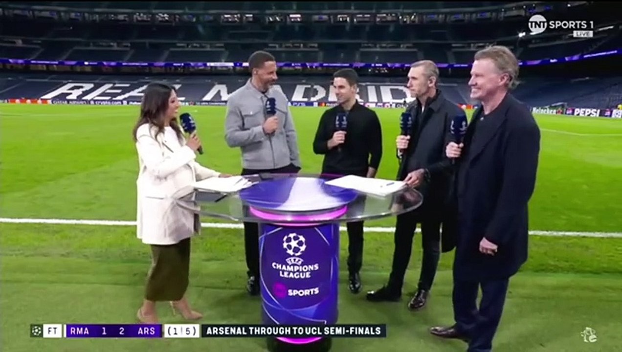 Mikel Arteta Post Match Reaction & Interview | Real Madrid vs Arsenal ...