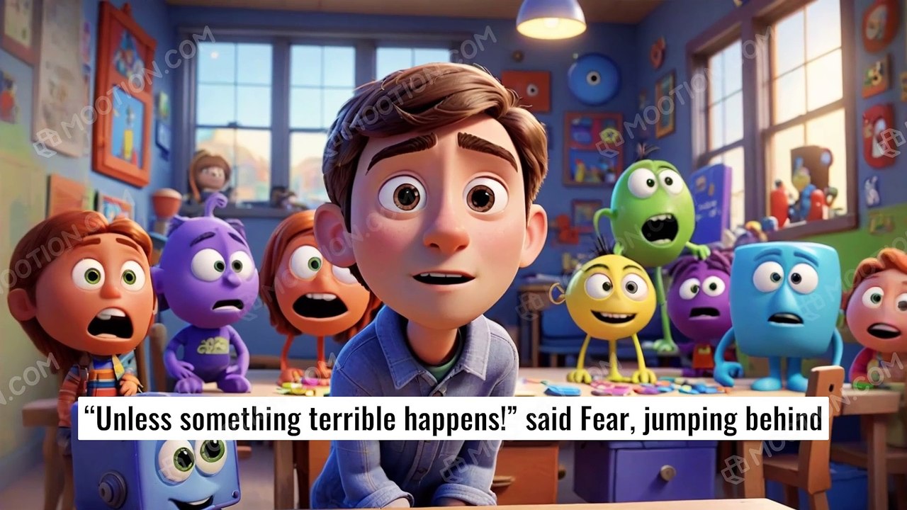 "Inside Out: Riley Learns the Power of Emotions 💛💙 | Kids Animated ...