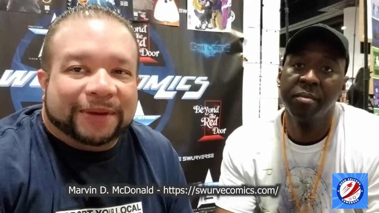 Marvin Mcdonald Swurve Comics Interview - video Dailymotion