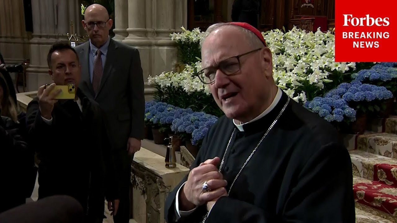 Cardinal Timothy Dolan Responds To The Death Of Pope Francis - video Dailymotion