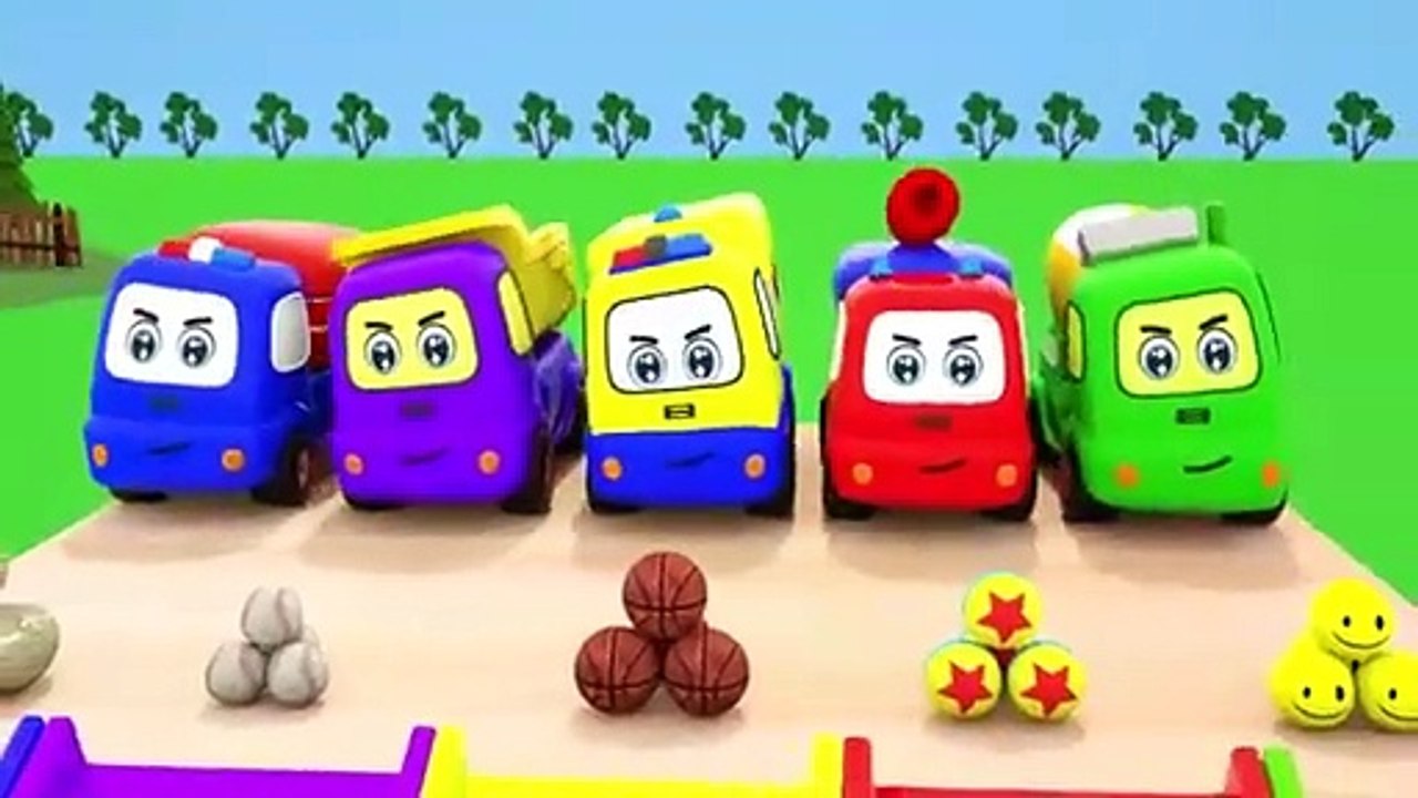 Wheels on the Bus + Finger Family Song | Soccer Ball Wheels Fun ...