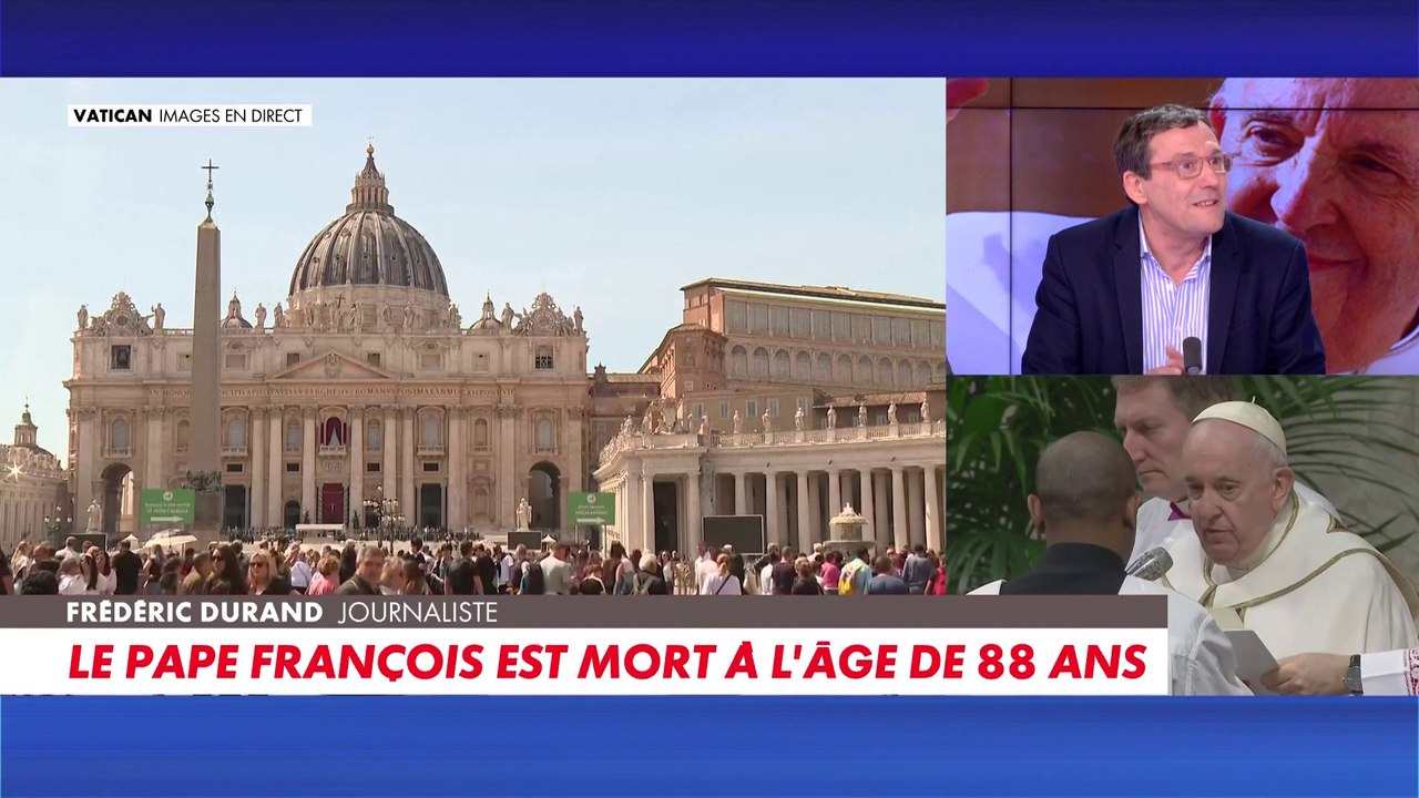 Frédéric Durand : «Paradoxalement, le pape François est presque mort dans un grand souffle de ...