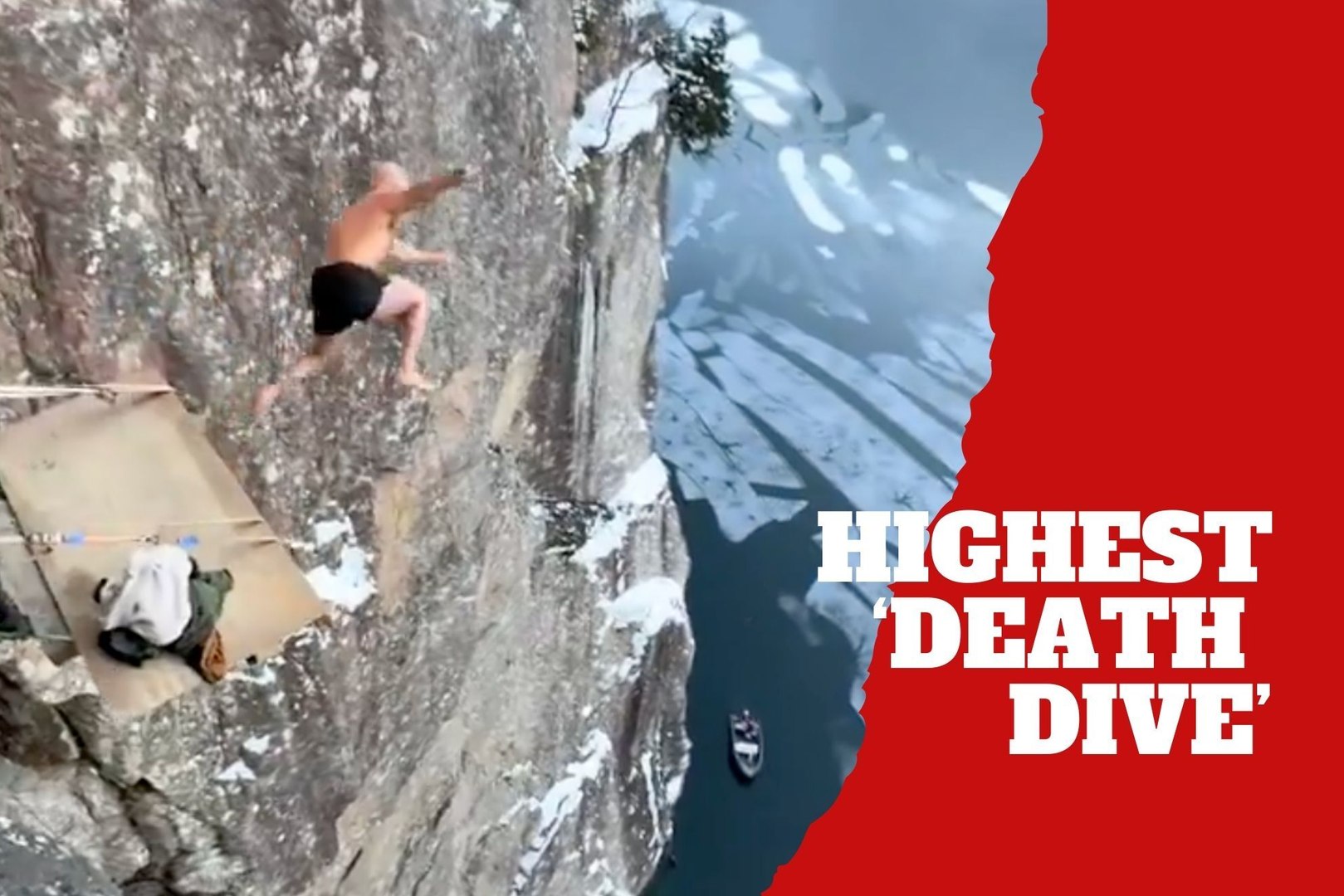 Lost his mind! Man shocks the world as he breaks the record for highest ...