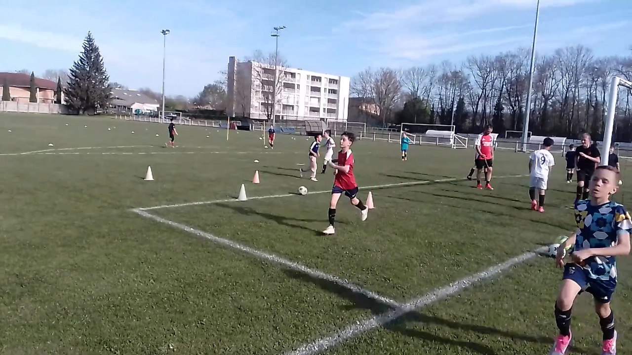 Entraînement U13 - Vidéo Dailymotion