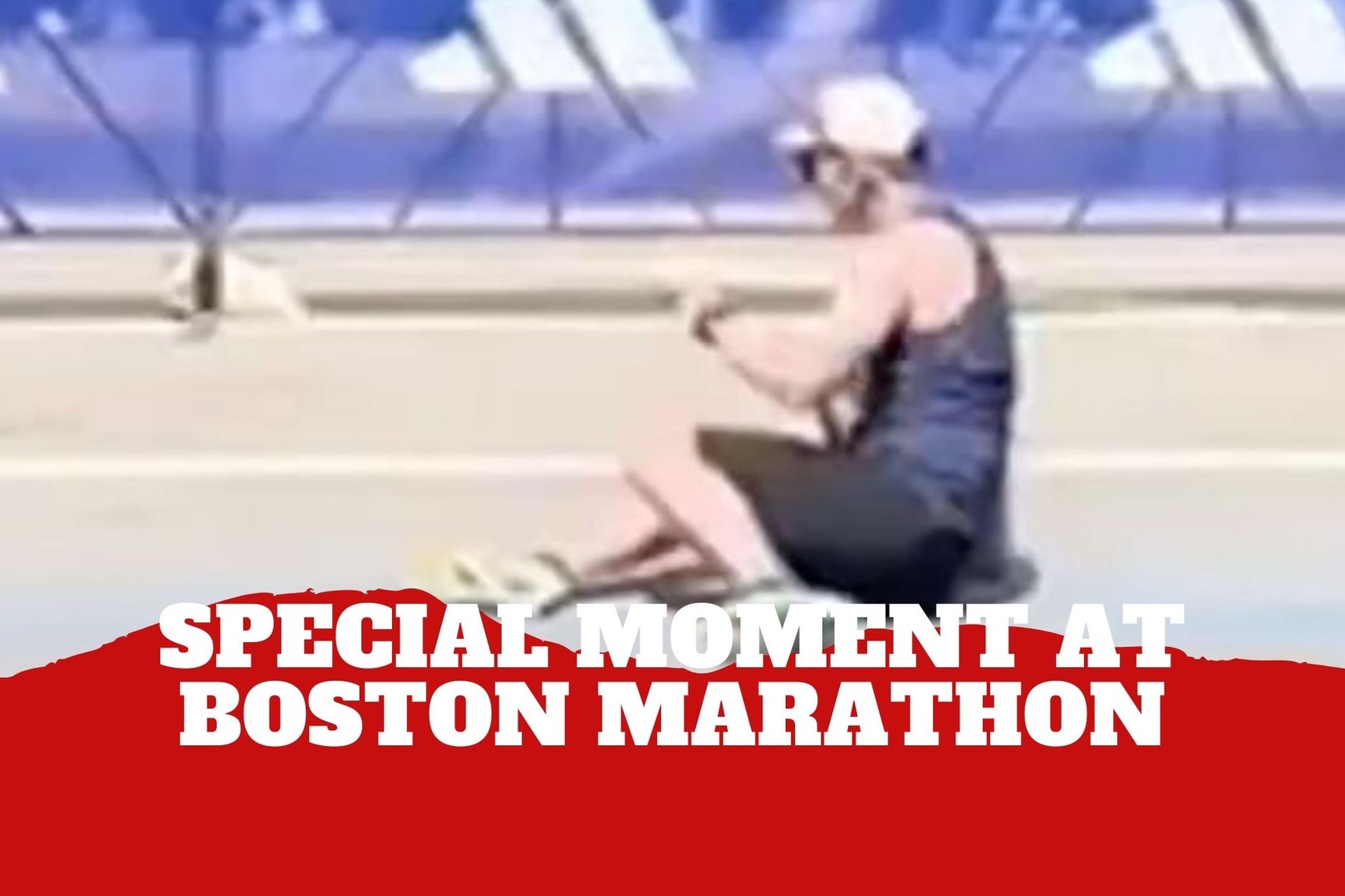 Boston Marathon gives us an special and human moment as a runner was ...