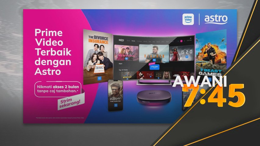 Kolaborasi Astro-Prime Video tawar aneka kandungan menarik | Astro Awani