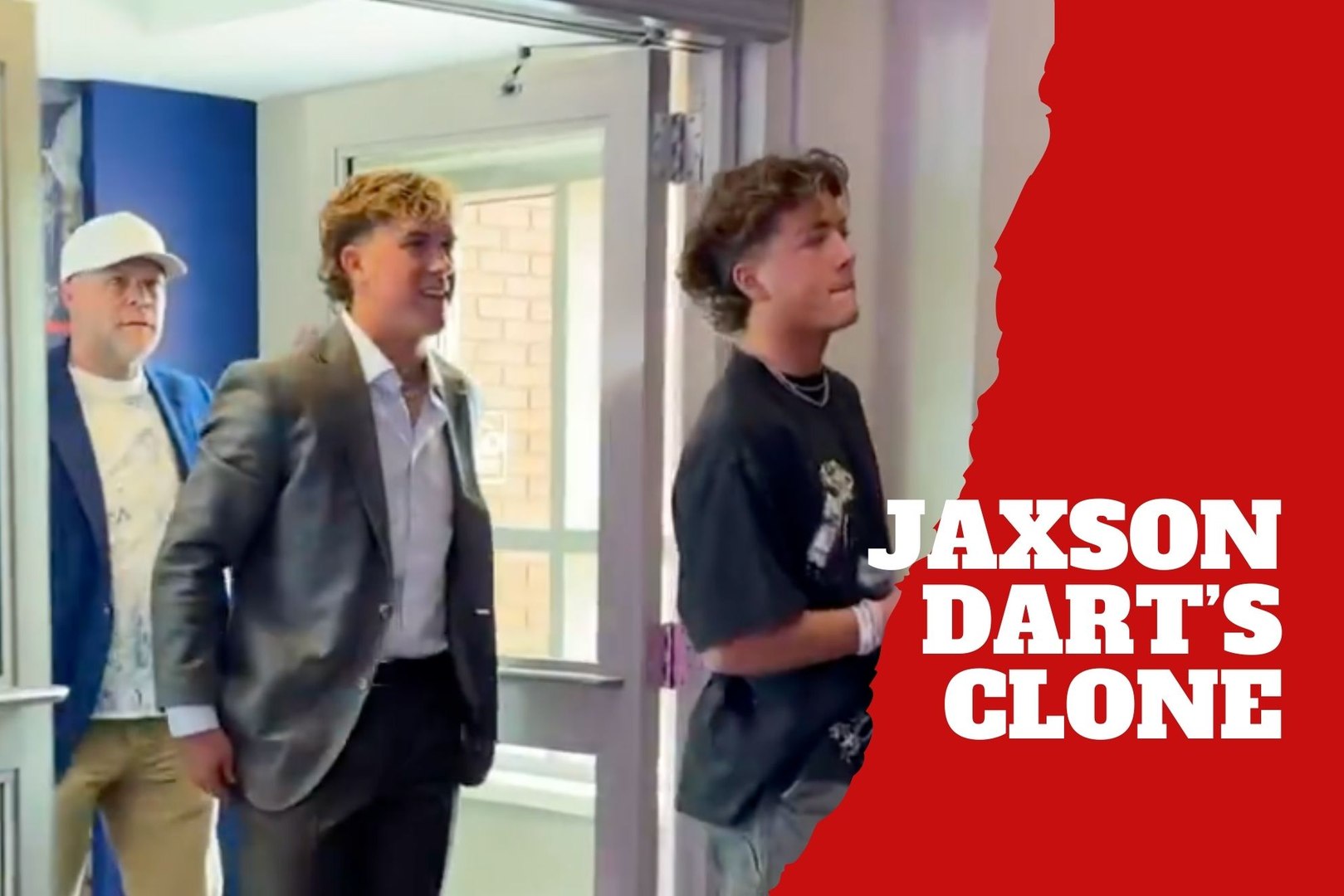What a surprise! Jaxson Dart stuns the Giants with a clone as he meets ...