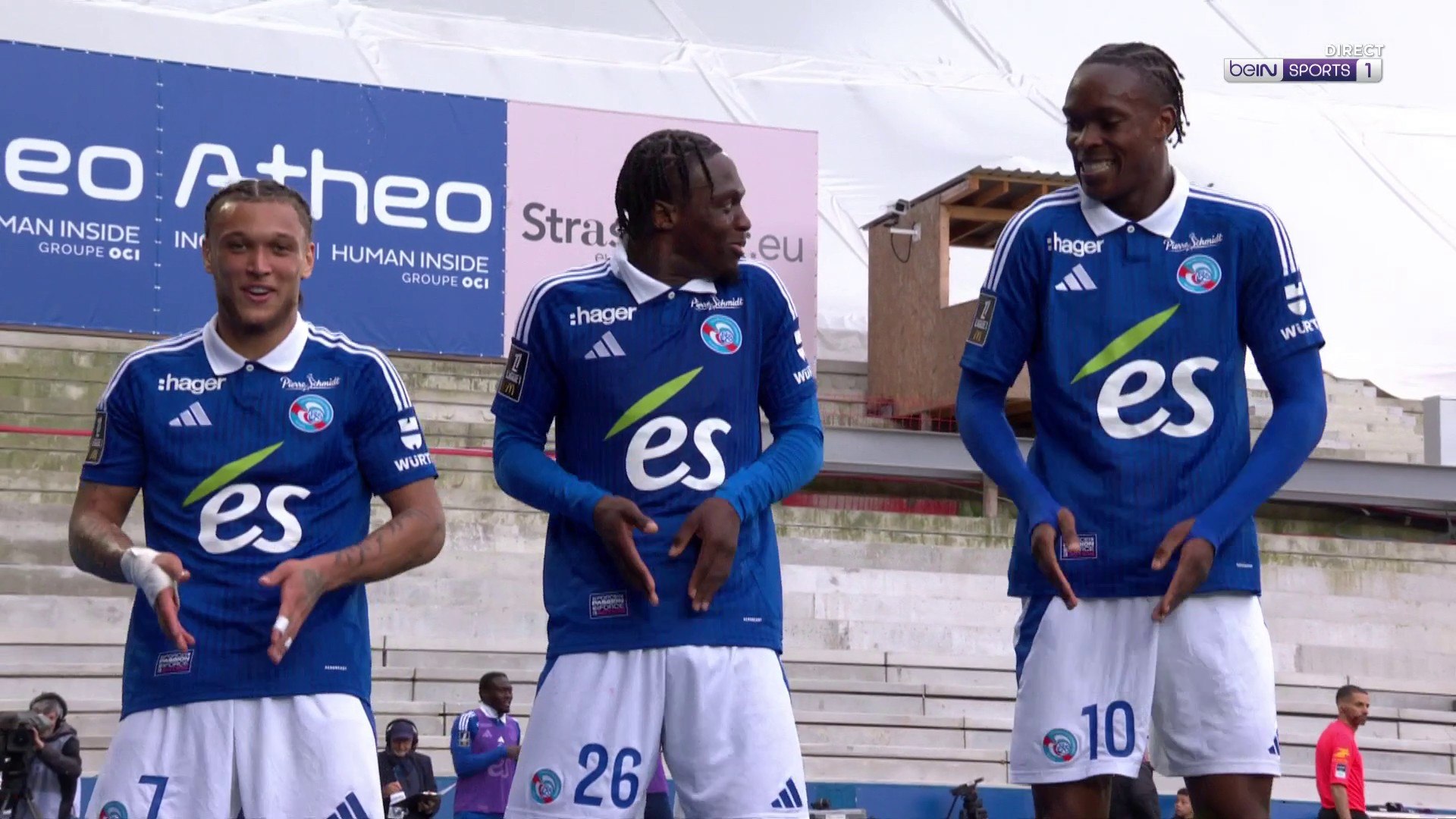 Ligue 1 : Dilane Bakwa fait le break pour Strasbourg ! | beIN SPORTS