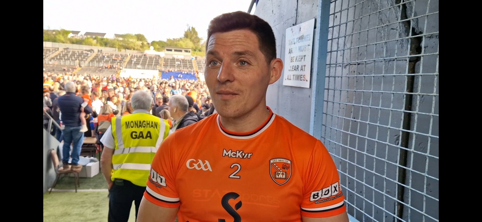 Paddy Burns Armagh v Tyrone post-match Ulster SFC Semi-final - video ...