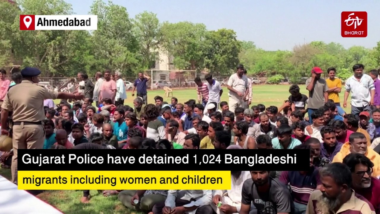 Amid India-Pak Tension, Over 1,000 Bangladeshi Migrants Detained In Gujarat; Police Probe Fake ...