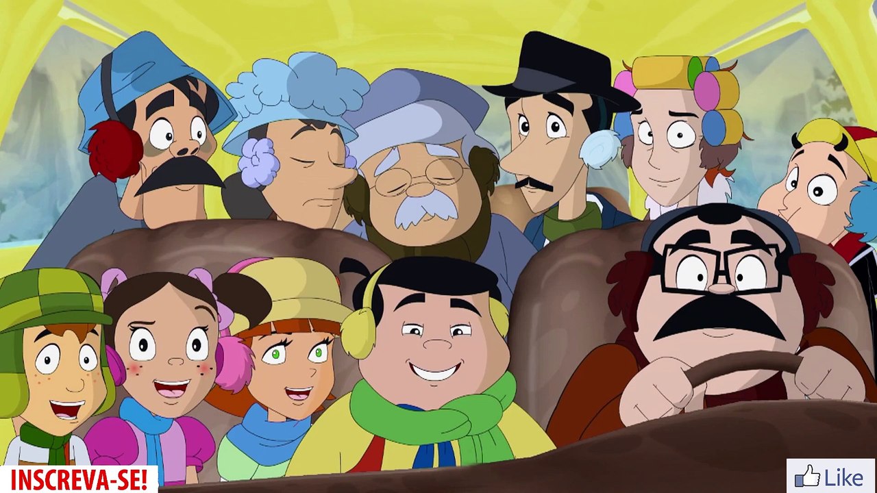 Chaves em desenho animado - Saindo de férias | Parte 2 - 7º temporada ...