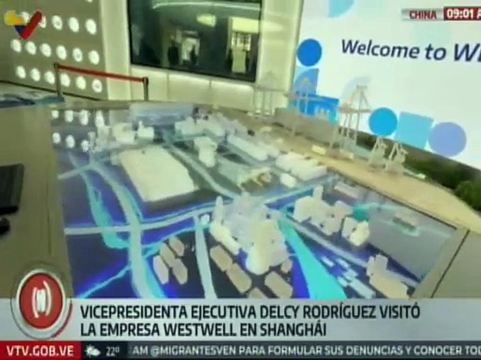 Vpdta. Rodríguez visitó las instalaciones de Westwell Technology como ...
