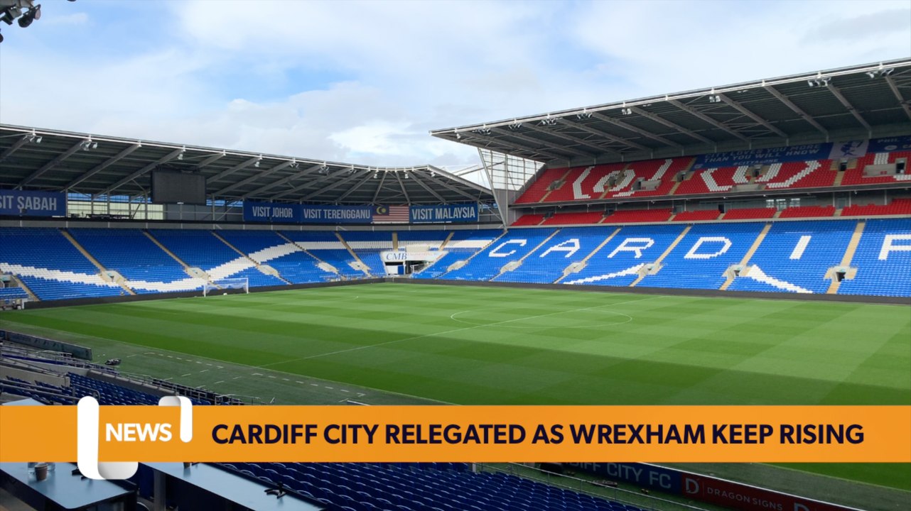Cardiff relegated as Wrexham gain promotion - video Dailymotion
