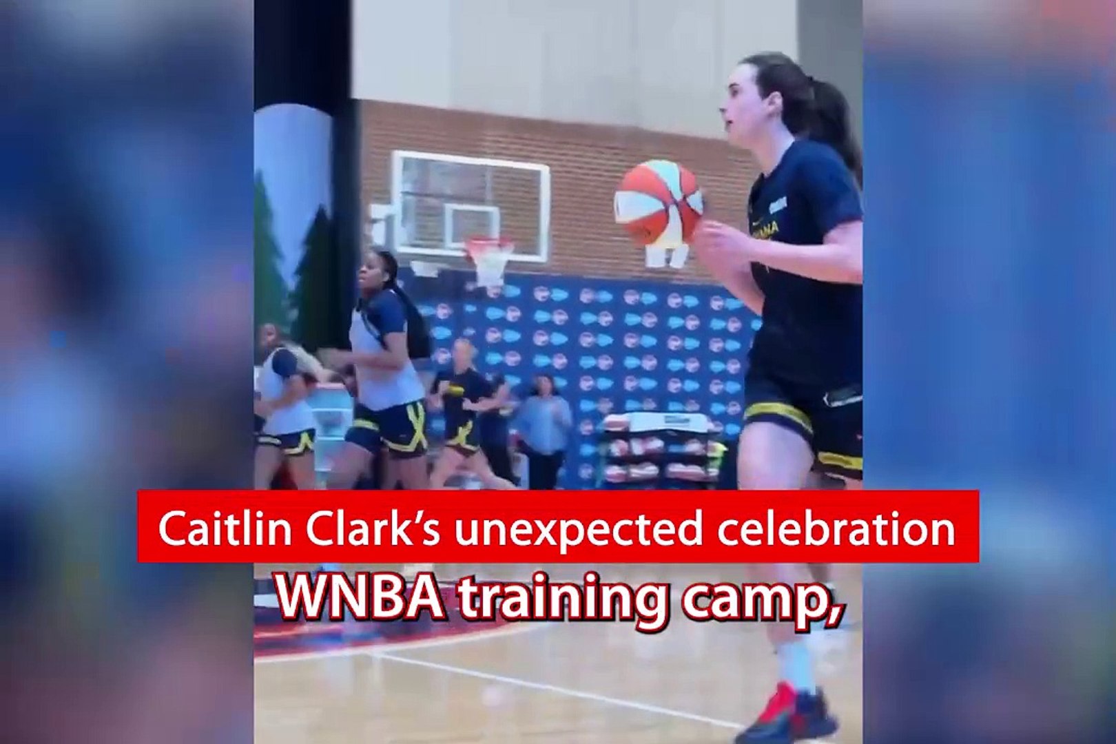 Caitlin Clark's strange behavior at training camp sparks laughter among ...