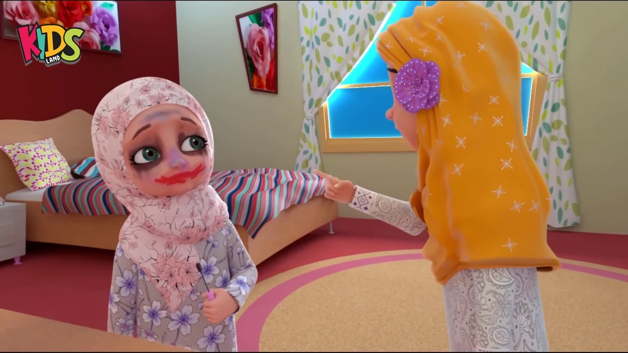 Raiqa Ne Kardia Makeup Kharab _ Kaneez Fatima New Cartoon Series _ 3D ...
