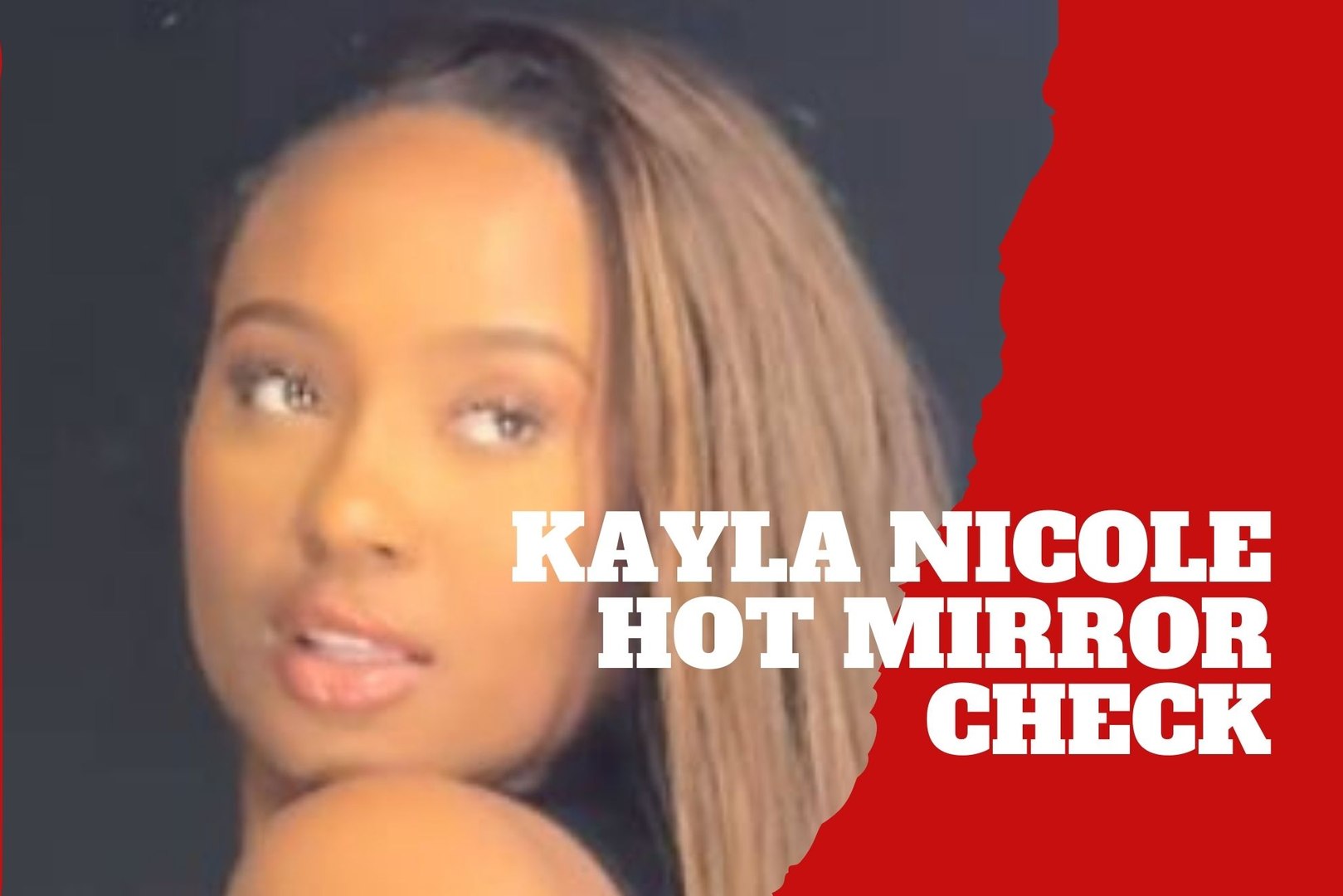 Kayla Nicole Shared A Powerful Backstage Video Marca Tv English