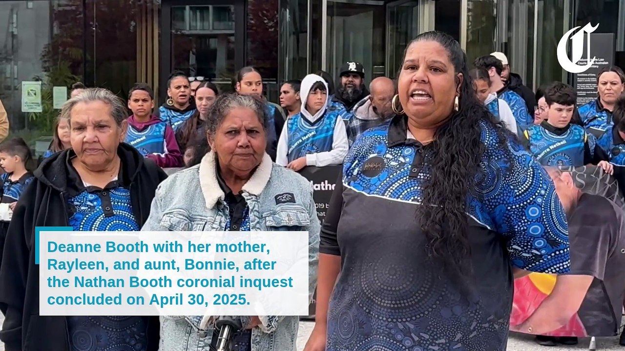 The Booth family's comments after the inquest into Nathan Booth's death ...