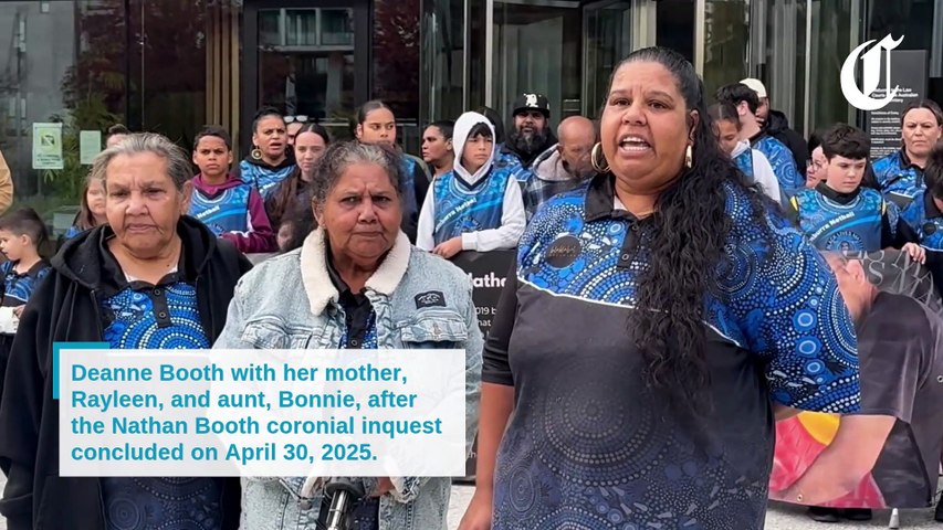 The Booth family's comments after the inquest into Nathan Booth's death ...