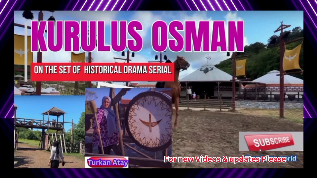 5 MIND-BLOWING Things About KURULUŞ OSMAN SET You Never Knew | VISIT TO ...
