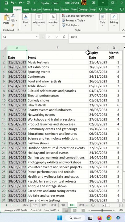 Conditional formatting based on date difference - Excel Tips and Tricks ...