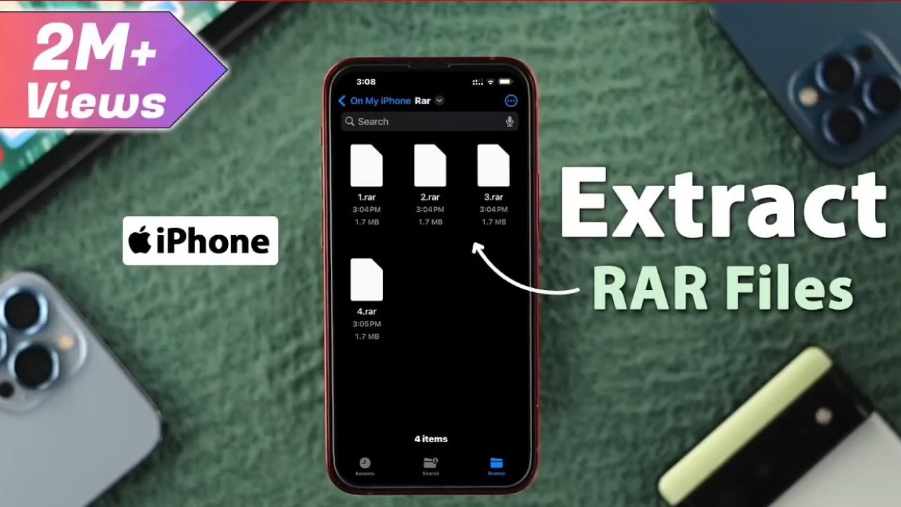 How To Open RAR Files On iPhone! [Extract .RAR] - video Dailymotion