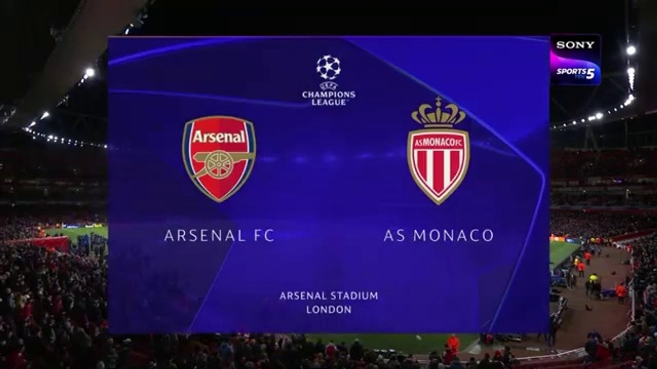 Arsenal vs Monaco _ Key Moments _ UEFA Champions League _ 12th December ...