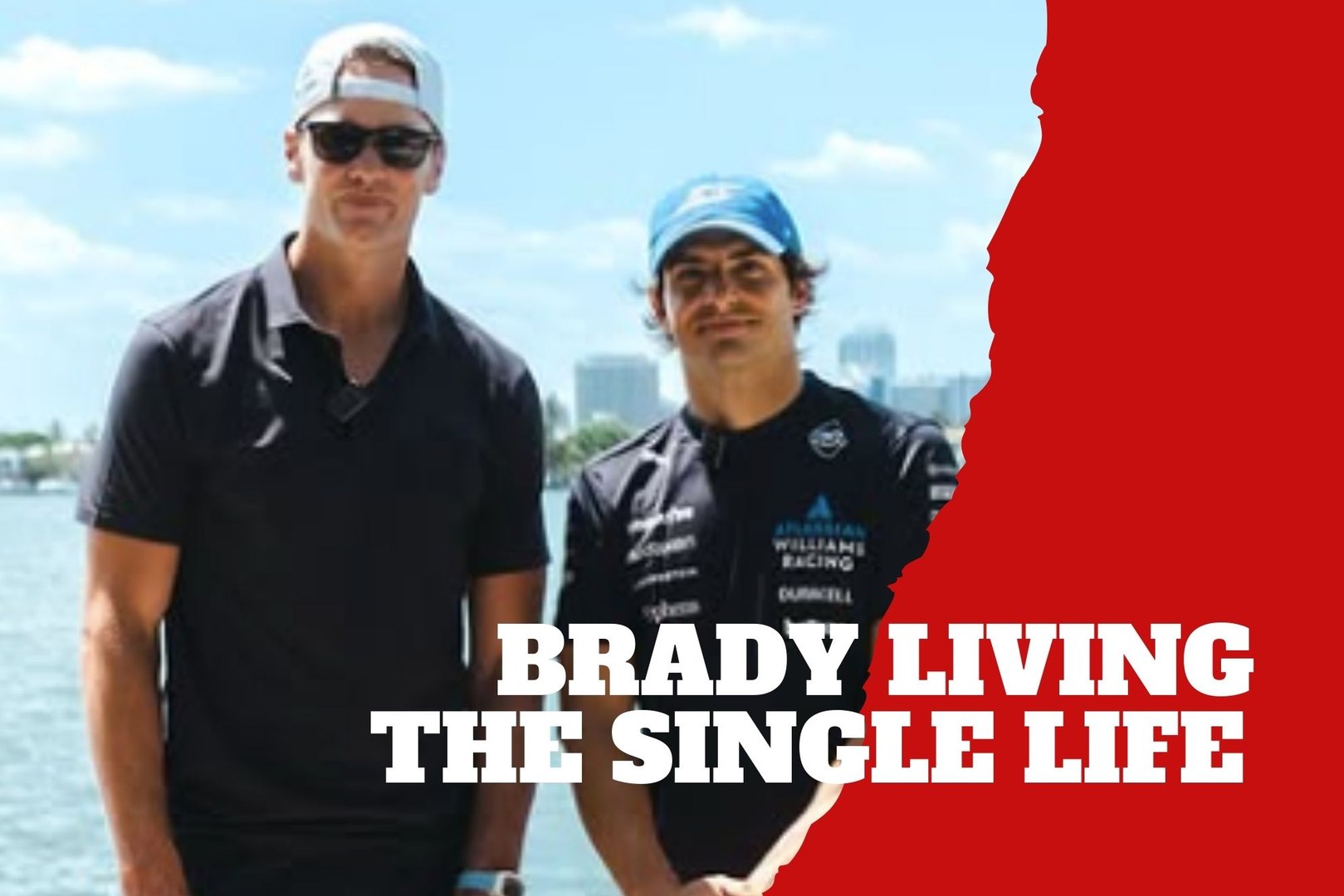 Tom Brady lives the good single life with a no interruptions boys only ...