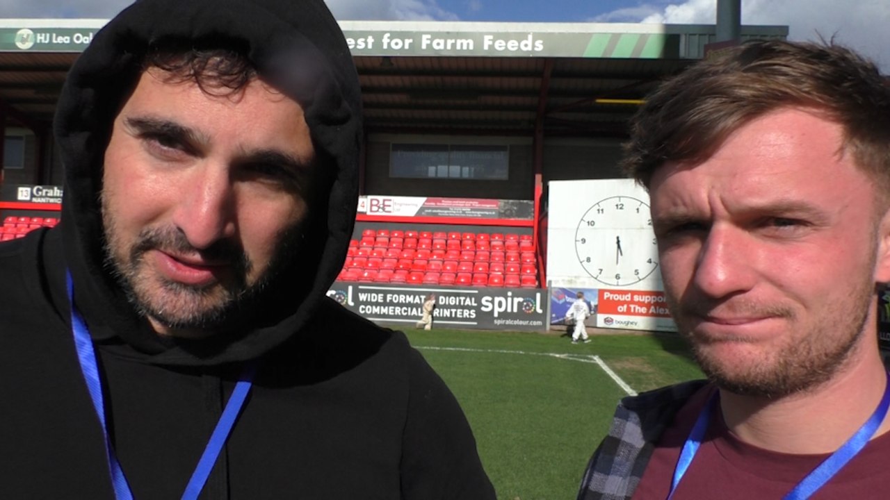 Crewe 0 Walsall 1 - George Bennett and Nathan Judah analysis - video ...