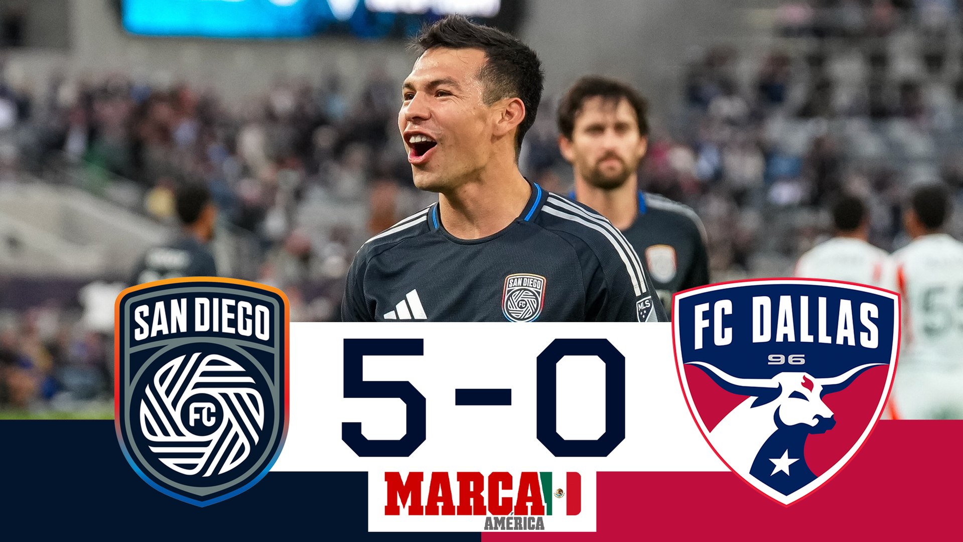 San Diego - Dallas: ¡Hirving Lozano en modo Chucky! Lidera goleada de ...