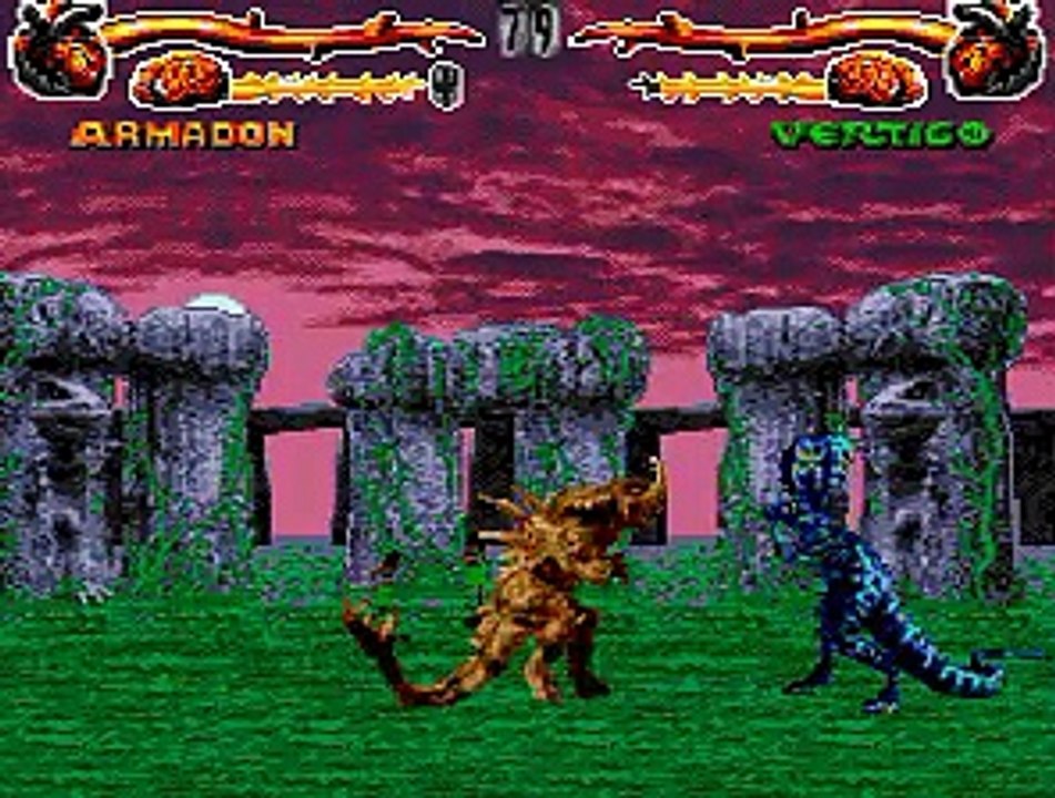 Primal Rage (SEGA GENESIS) Armadon Walkthrough - video Dailymotion