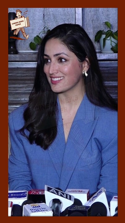 YAMI GAUTAM INTERACTION FOR THE SUCCESS OF ARTICLE 370 & NOW DHOOM DHAAM | CINEMA NEWS PAPER ...