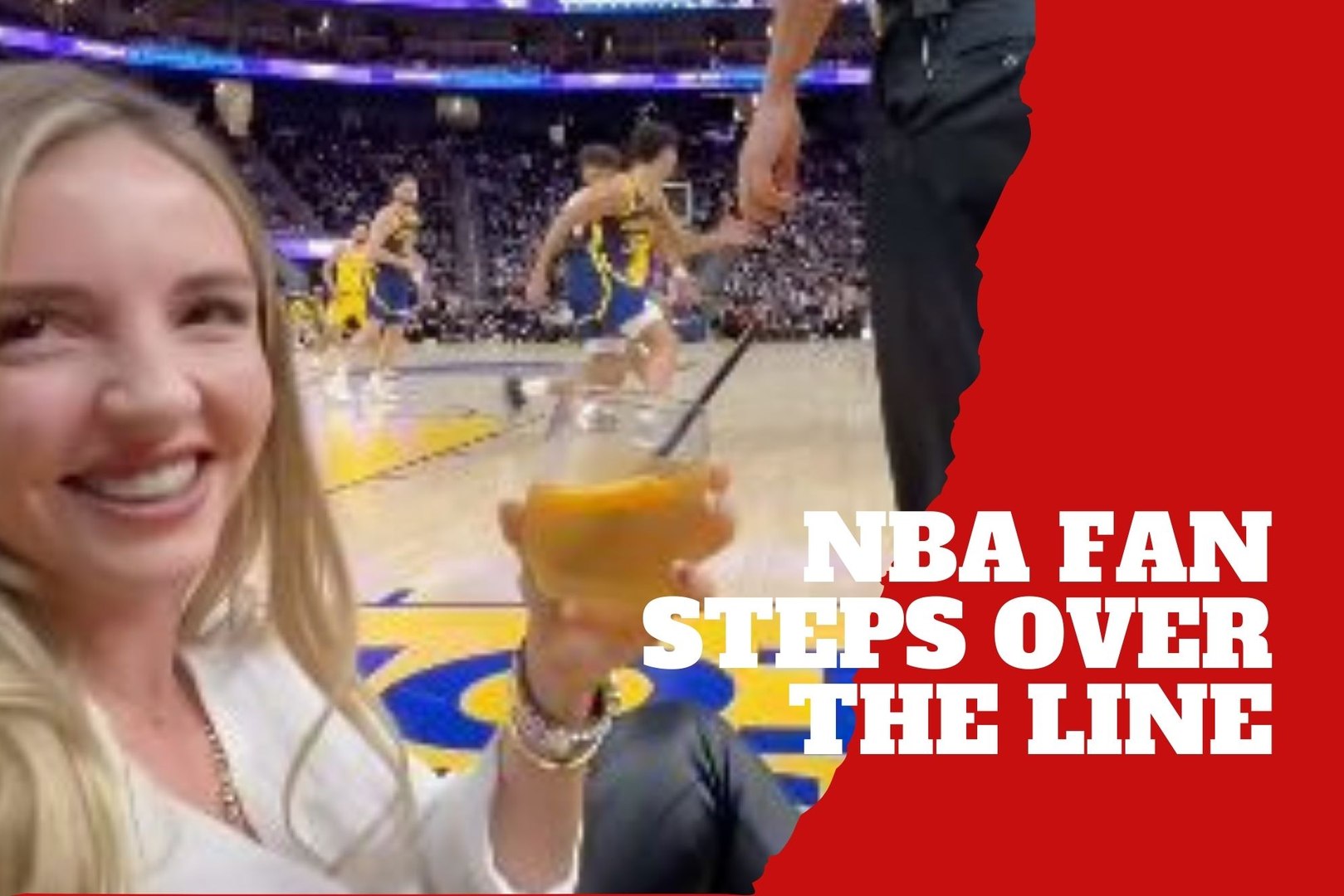 Lakers fan goes viral for breaking courtside seating rules - MARCA TV ...