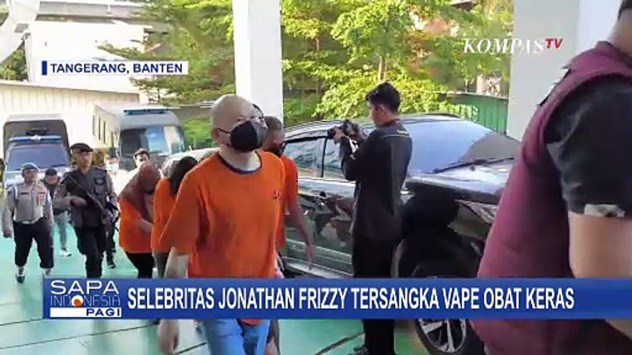 Terungkap! Begini Peran Jonathan Frizzy 'Ijonk' Tersangka Vape Obat Keras - Video Dailymotion