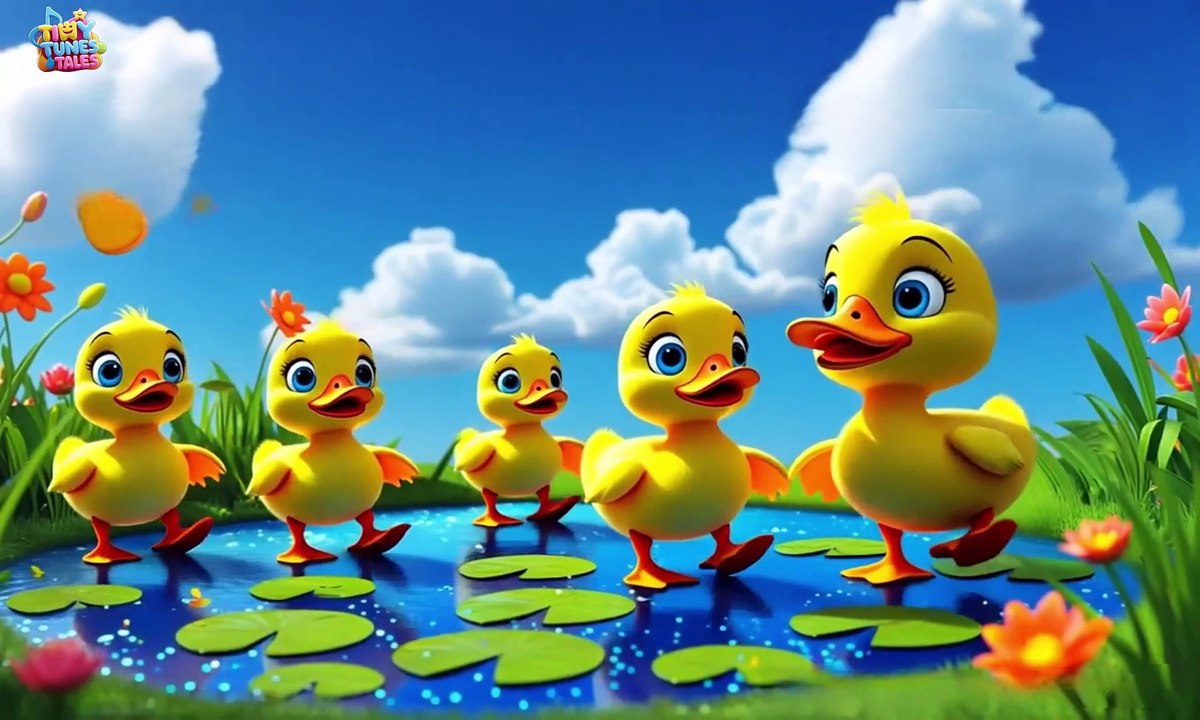Five Little Ducks | Nursery Rhyme for Kids - video Dailymotion