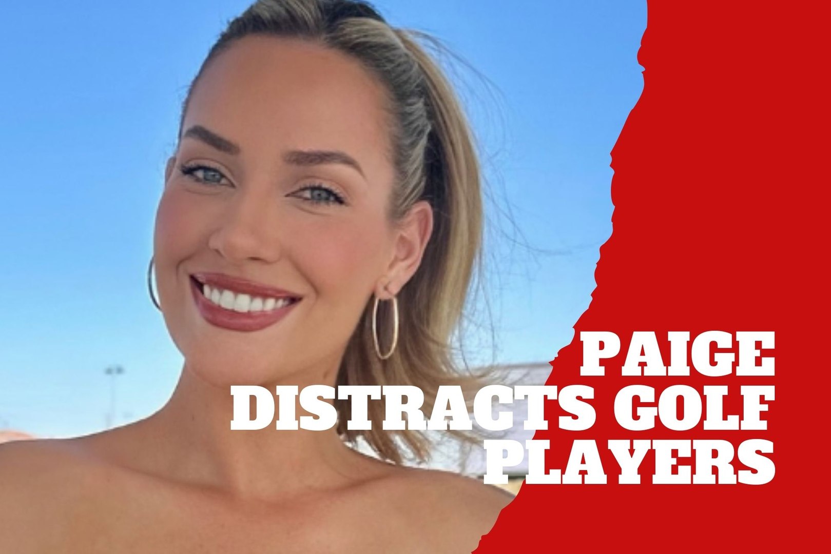 She was shinning! Paige Spiranac distracts players with bold outfit ...