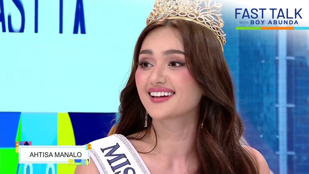 Fast Talk with Boy Abunda: Ahtisa Manalo, nadapa, bumangon, at ...