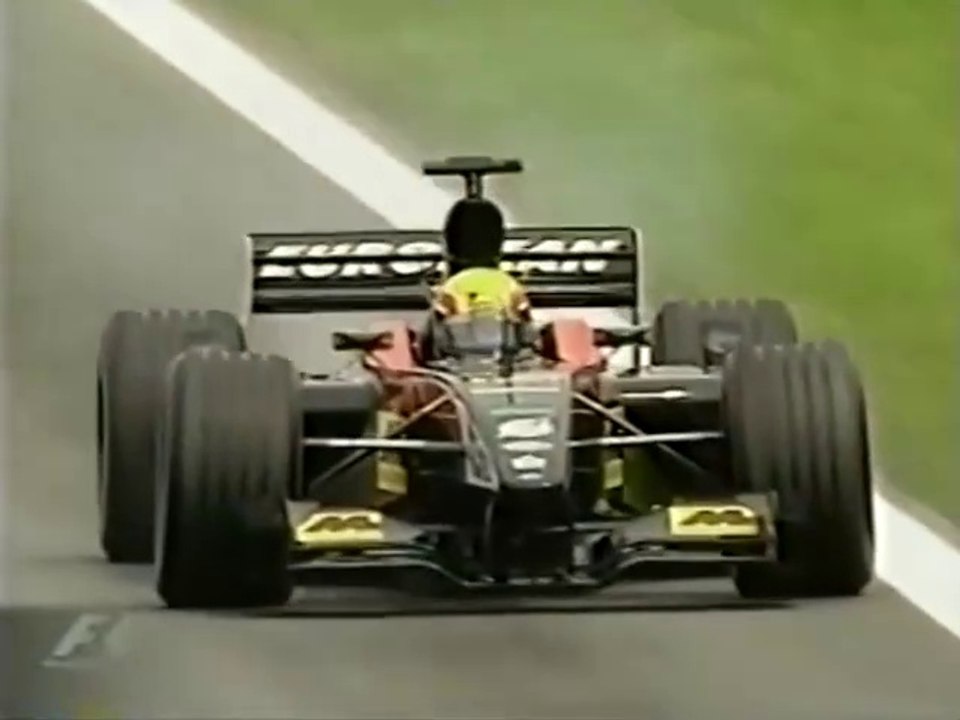 F1 – Mark Webber (Minardi Asiatech V10) lap in qualifying – Spain 2002 ...