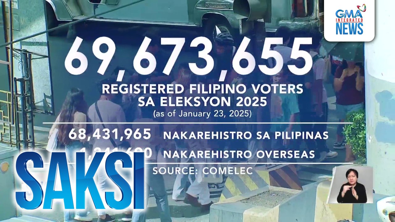 Bilang ng reshitradong botante ngayong 2025, tumaas at umabot sa 69-M; pinakamarami sa ...