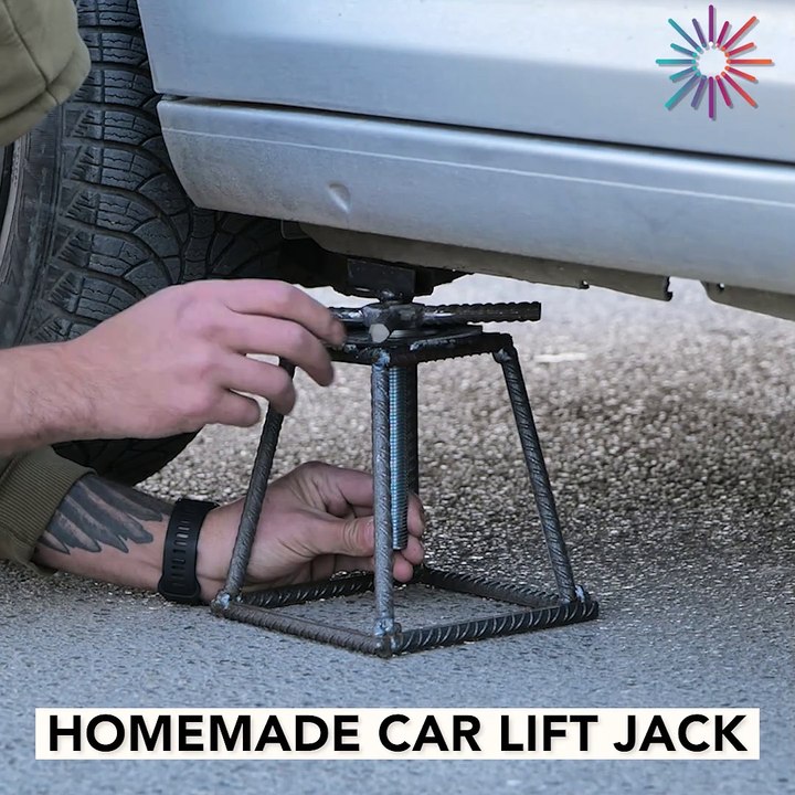 This DIY jack stand is next-level 🔩 - video Dailymotion