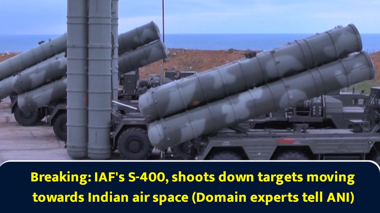 Breaking: IAF's S-400, shoots down targets moving towards Indian air space - video Dailymotion