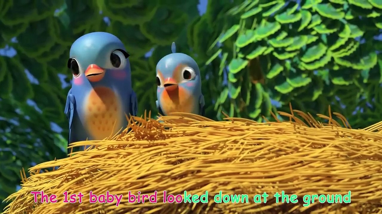 Five Little Birds _ Baby Animals For Kids _ CoComelon Animal Time ...