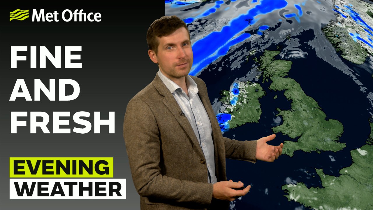 Met Office Friday Evening Weather Forecast 09/05/2025 - video Dailymotion