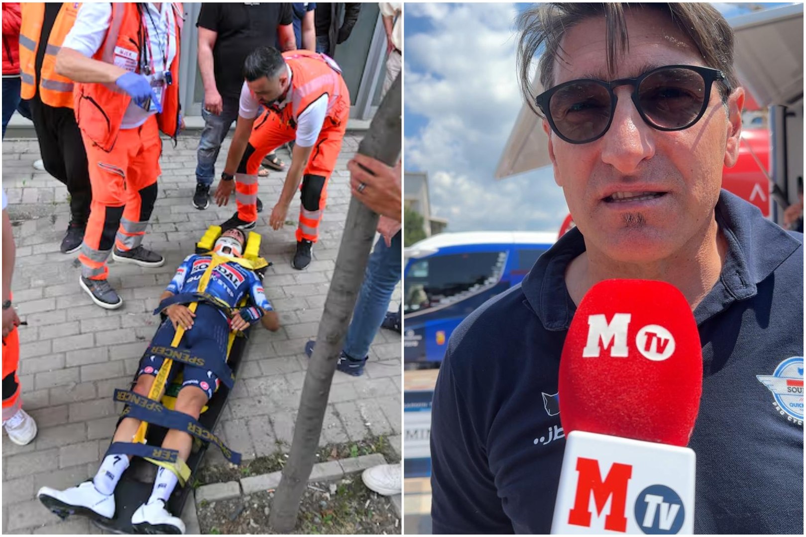 Día triste en Soudal por el estado de Mikel Landa: ?Estamos destrozados ...