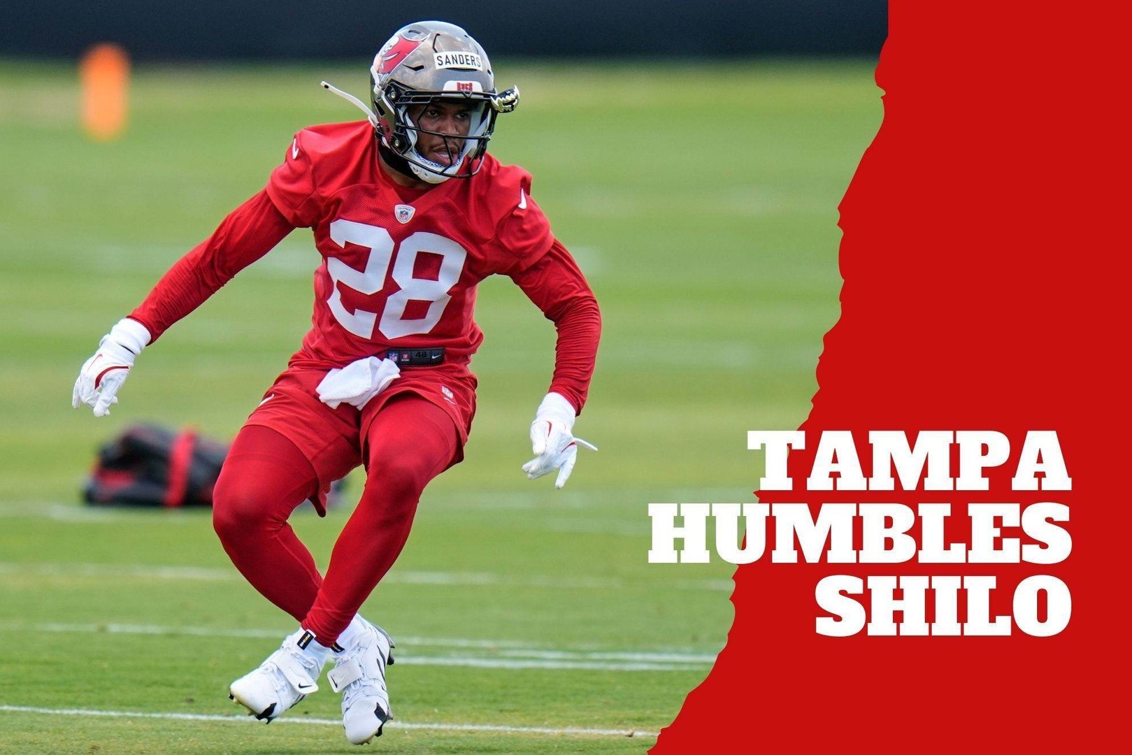 The rookie life! Shilo Sanders gets humbled by the Tampa Bay Buccaneers ...