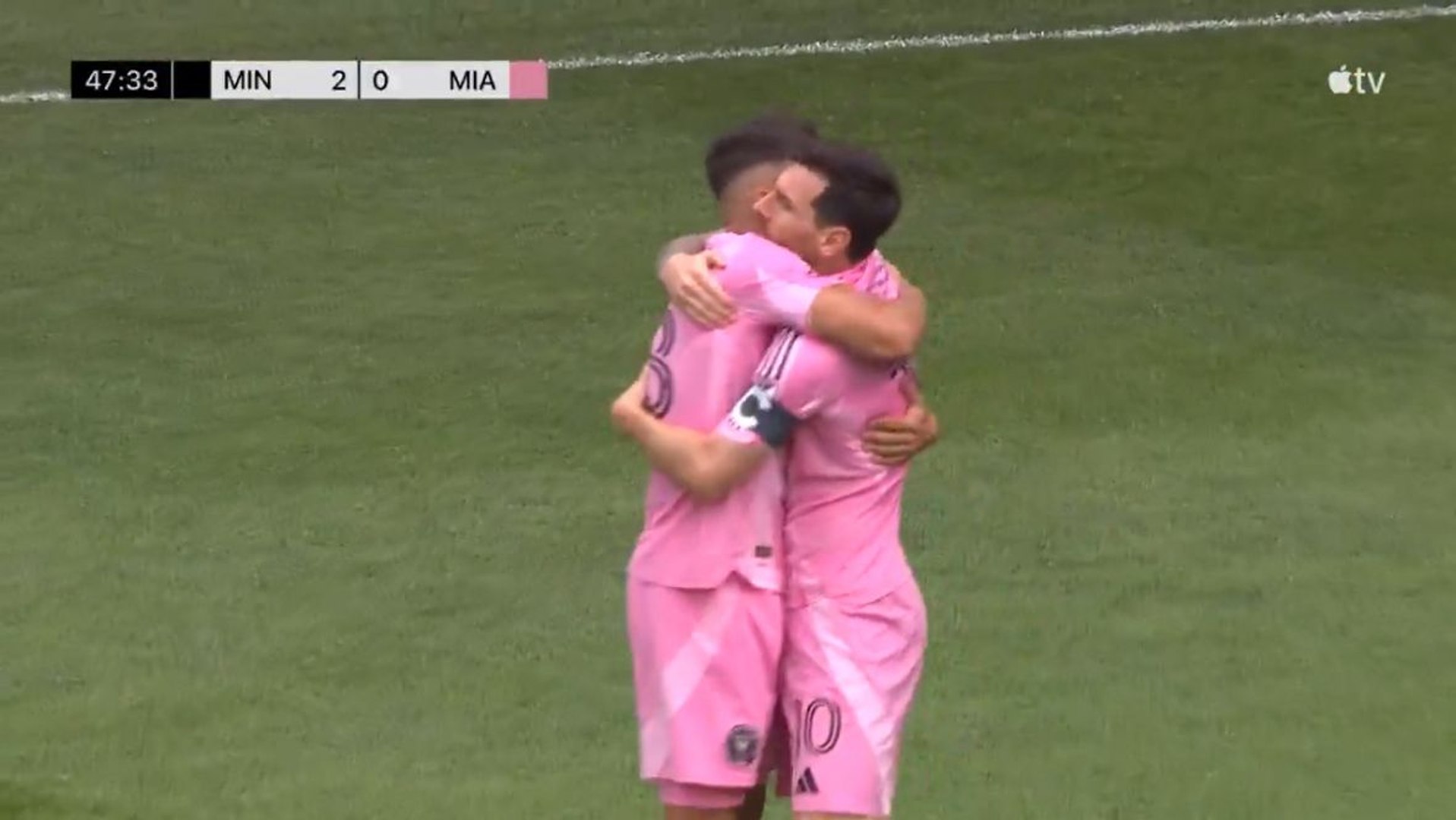 Lionel Messi scores the consolation goal - MARCA TV English