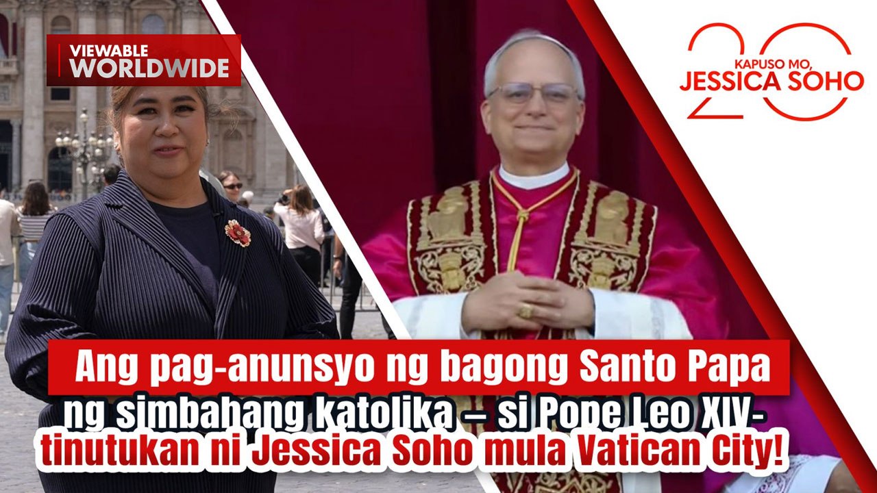 Pag-anunsyo ng bagong Santo Papa, tinutukan ni Jessica Soho mula ...